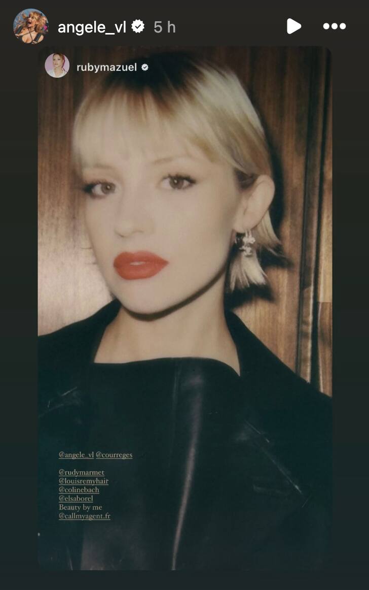 Angèle change complètement de style et adopte la coupe garçonne | billie