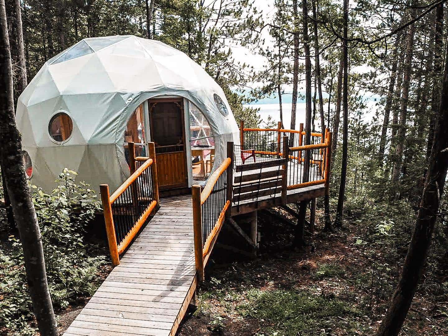 10 splendides dômes à louer avec (et sans) spa au Québec | Salut Bonjour