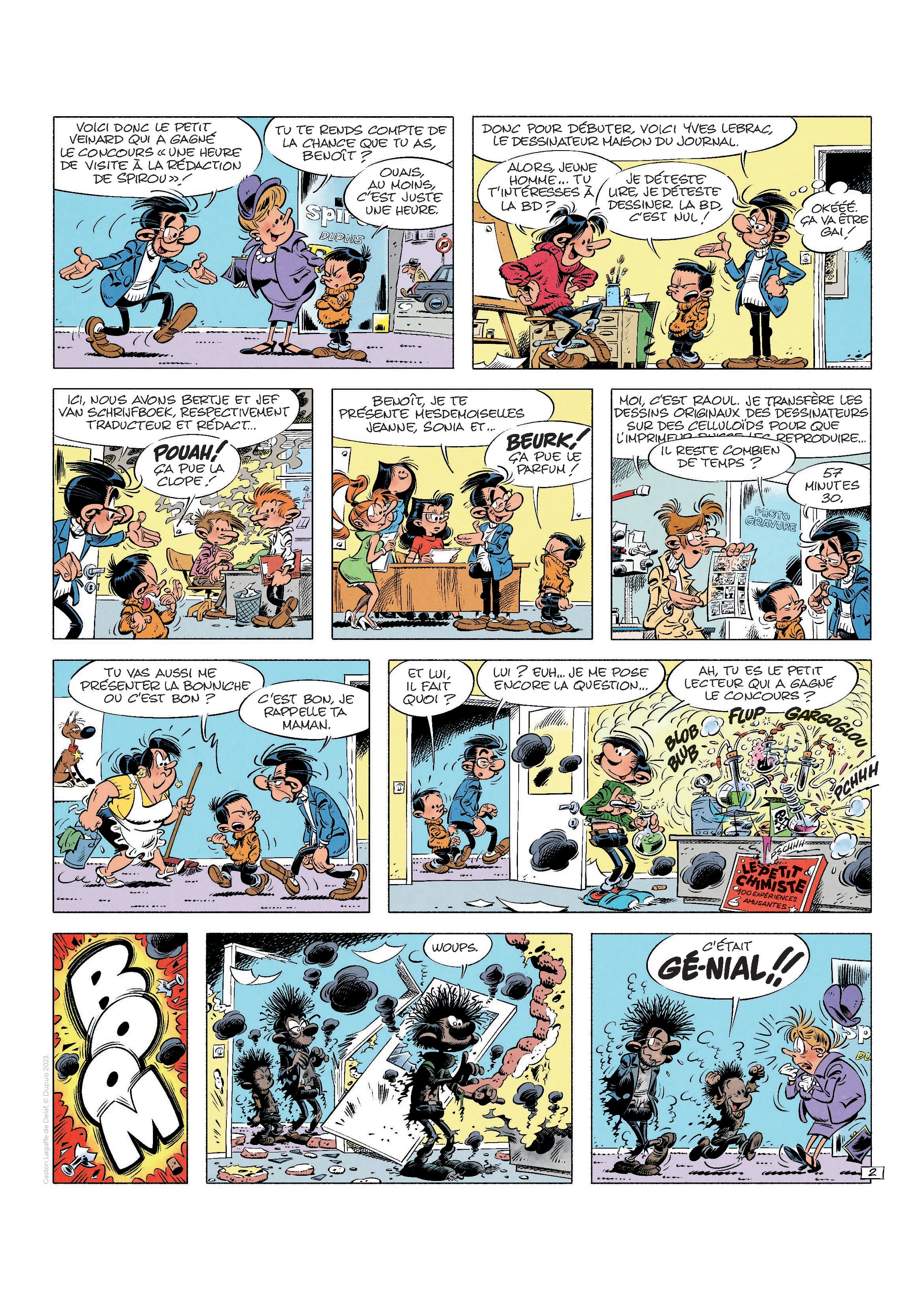 Bande dessinée: le grand retour de Gaston Lagaffe | JDM