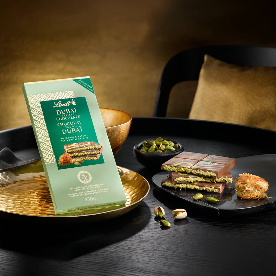 Chocolat viral de Dubaï: Lindt lance une édition limitée au Canada ...