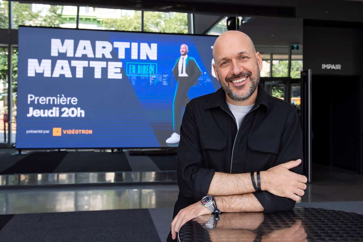 Première ce jeudi de «Martin Matte en direct»: Martin Matte est ...