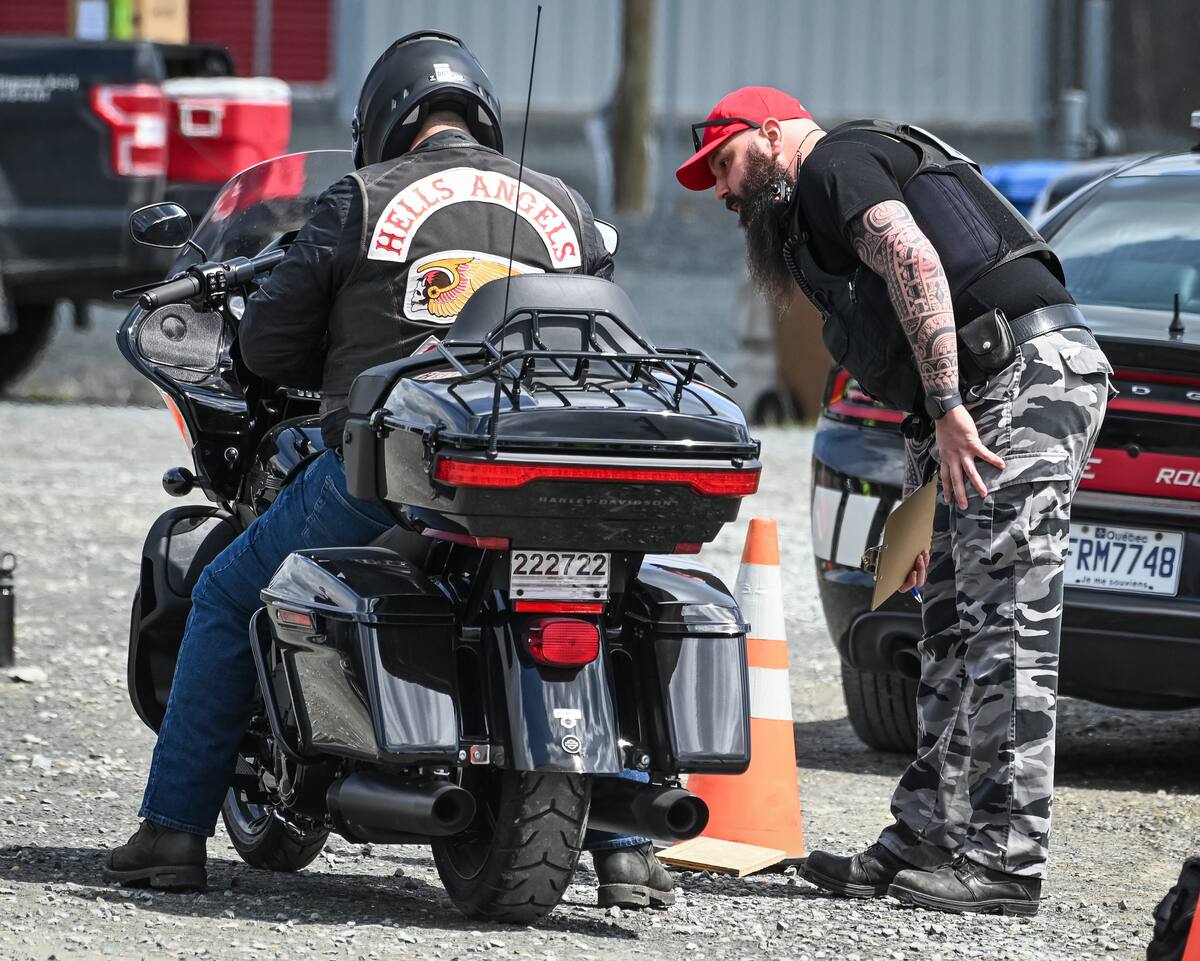 Hells Angels: une première sortie à moto en pleine zone de turbulences | TVA Nouvelles