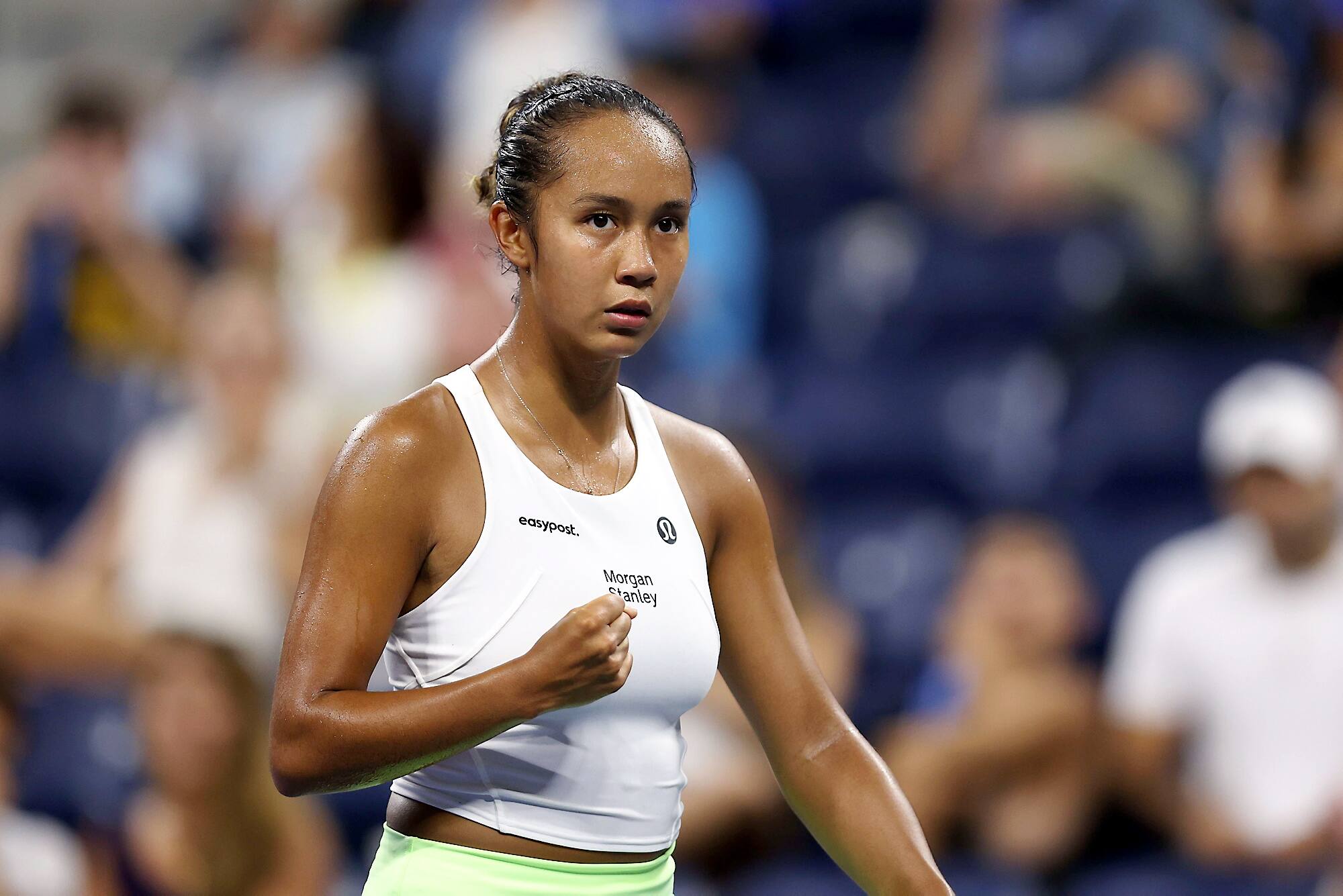 US Open: Leila Fernandez shines in the spotlight