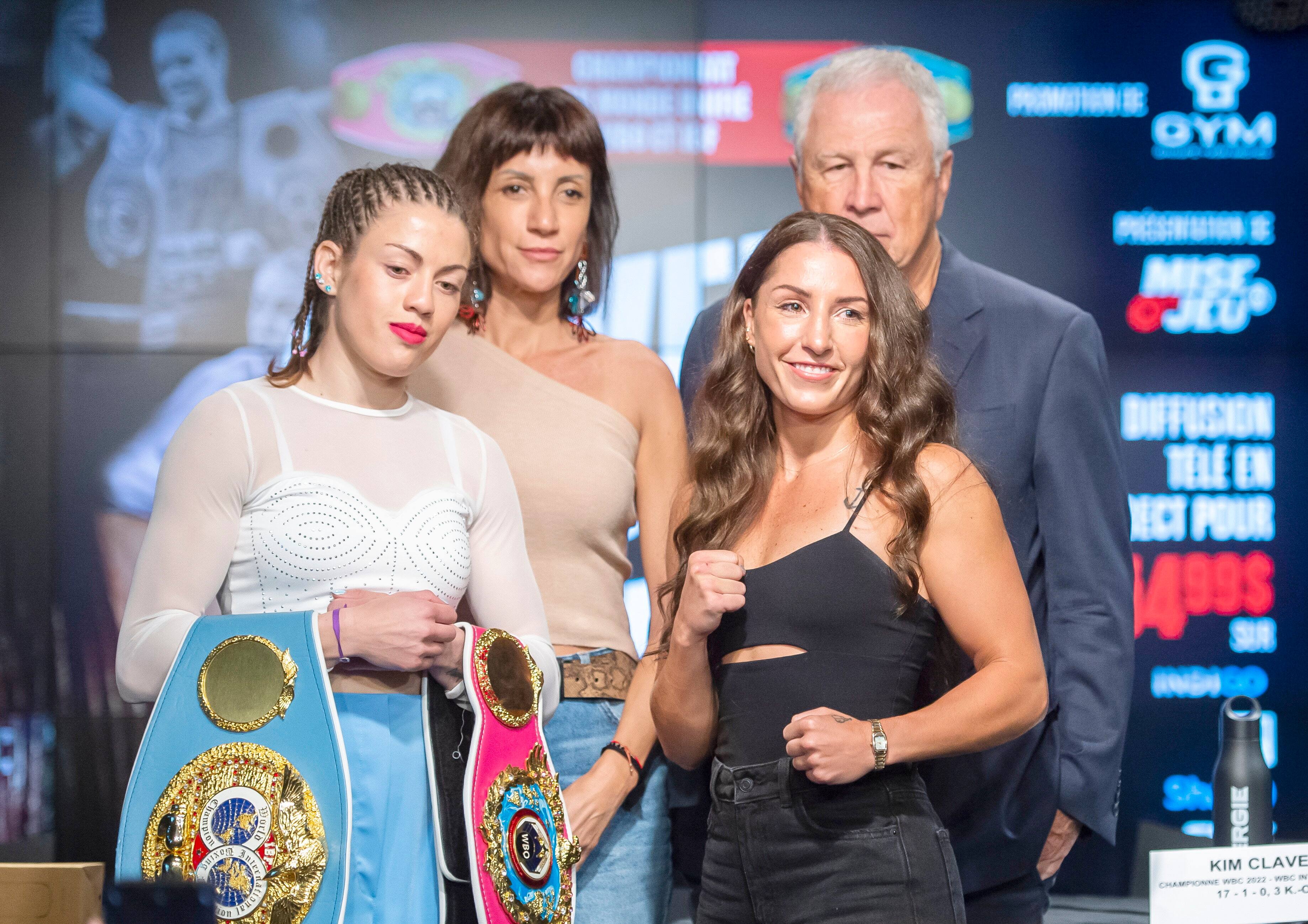 Une autre chance d’être championne: Kim Clavel affronte Evelin Bermudez ...
