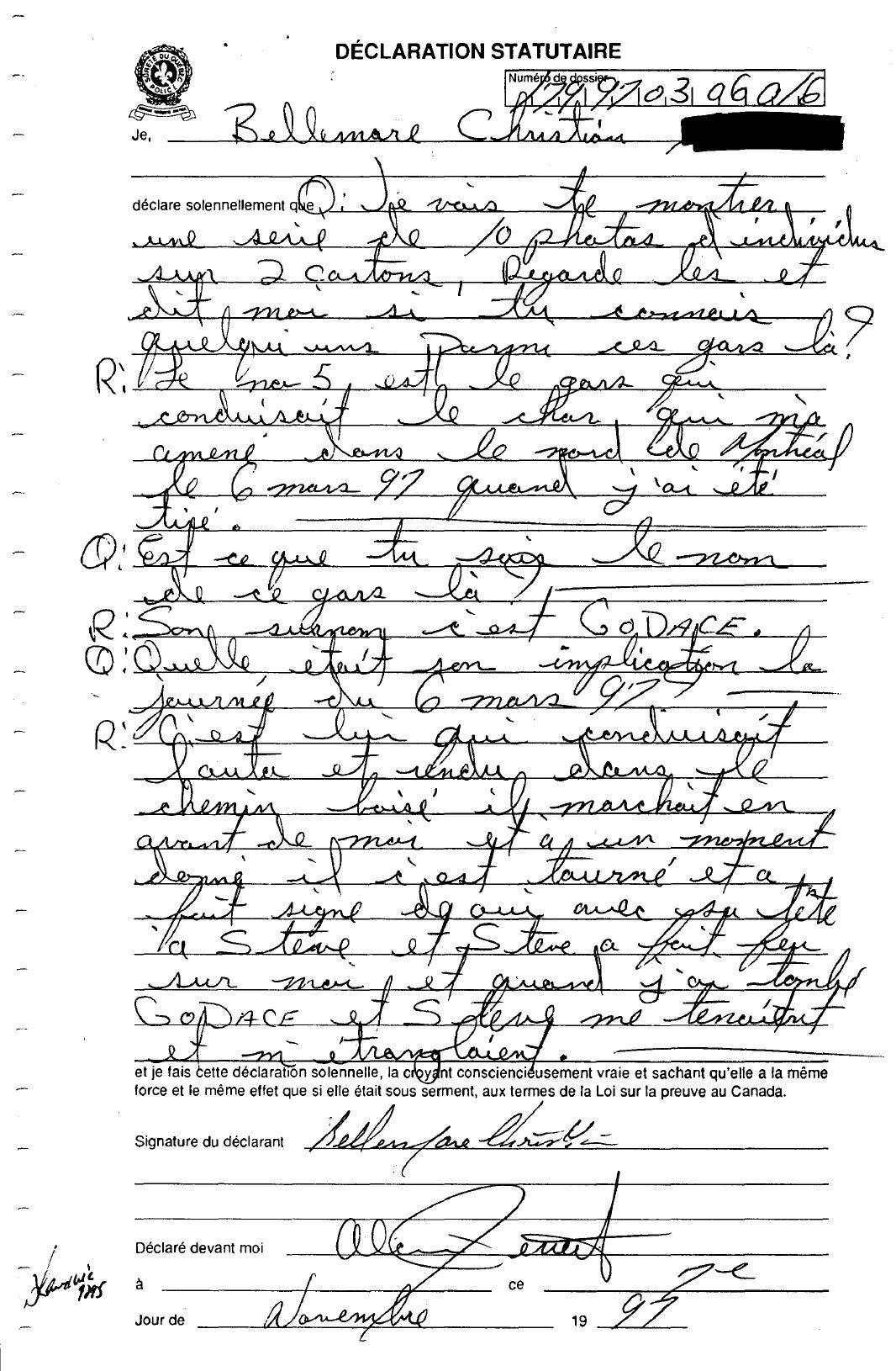 Guerre des motards: quatre choses qu'on ignorait sur le délateur ...