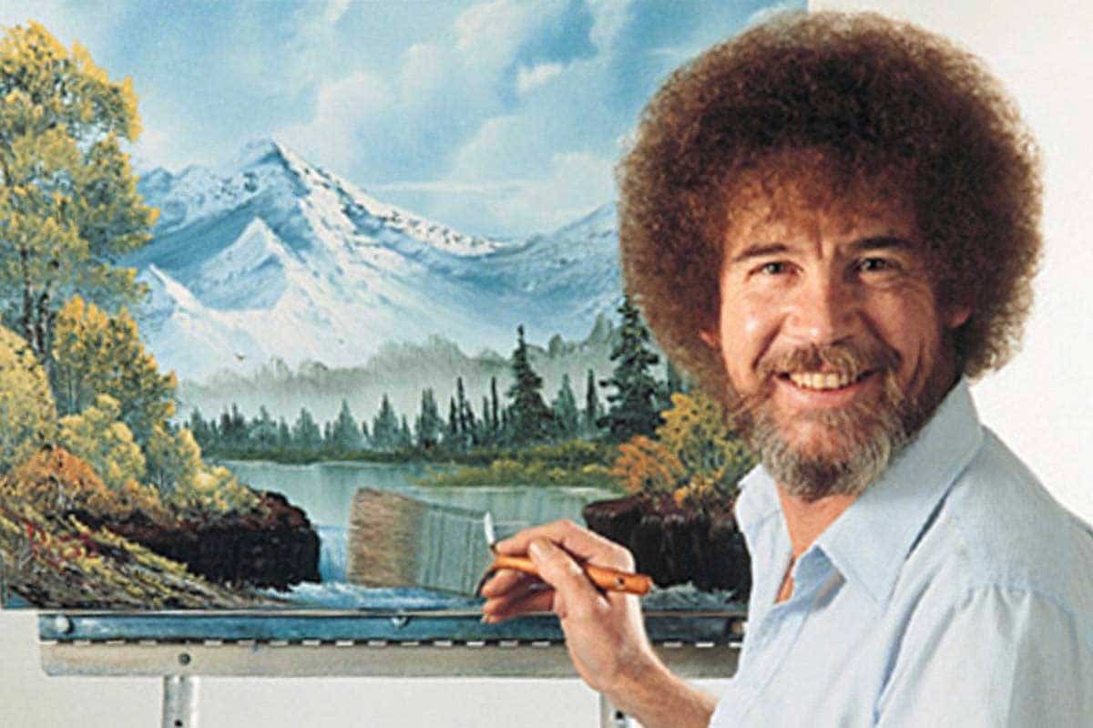 Télévision américaine: des peintures de Bob Ross aux enchères en ...