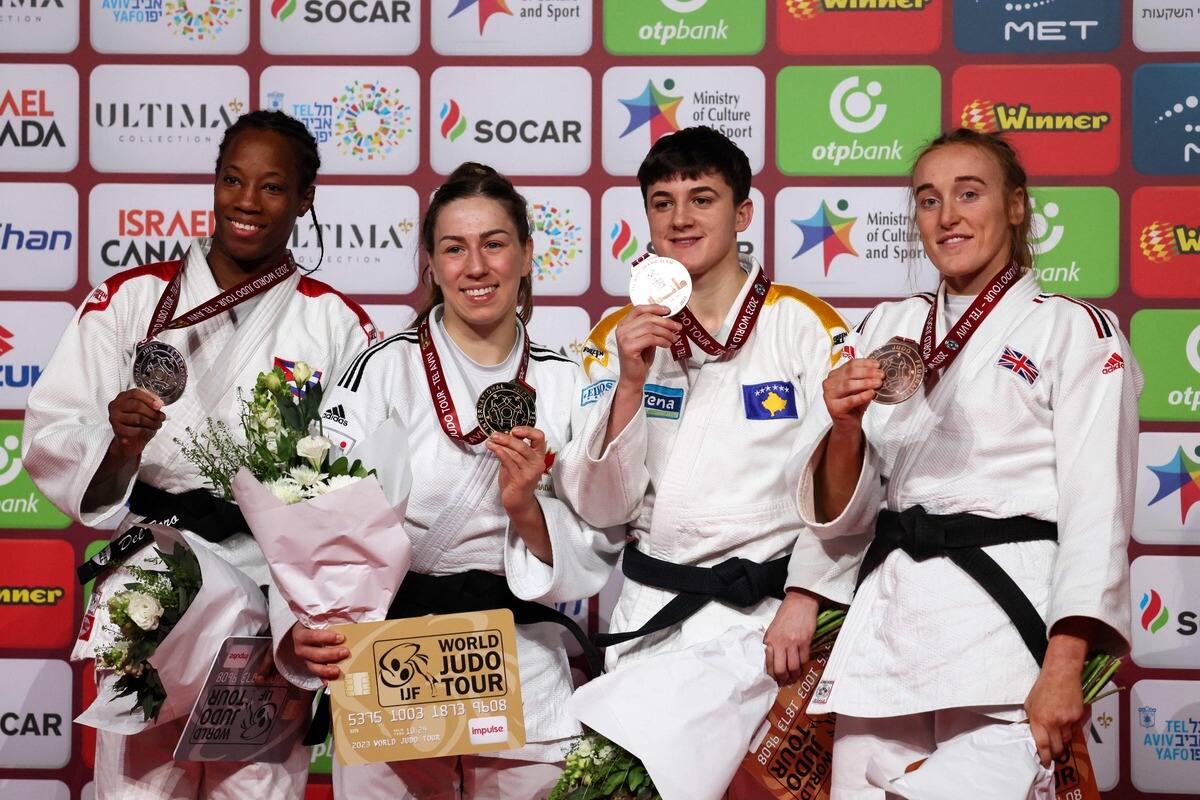 Catherine Beauchemin-Pinard médaillée d’or au Grand Chelem de Tel-Aviv ...