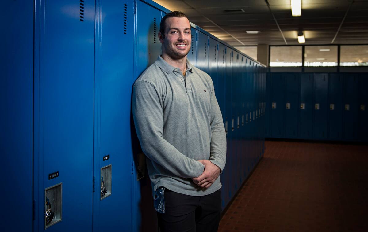 Christophe Normand, candidat des Alouettes pour le Trophée Jake-Gaudar ...
