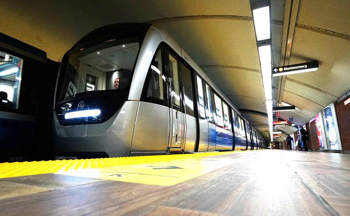 Mise en service du dernier train Azur attendu par la STM | TVA Nouvelles