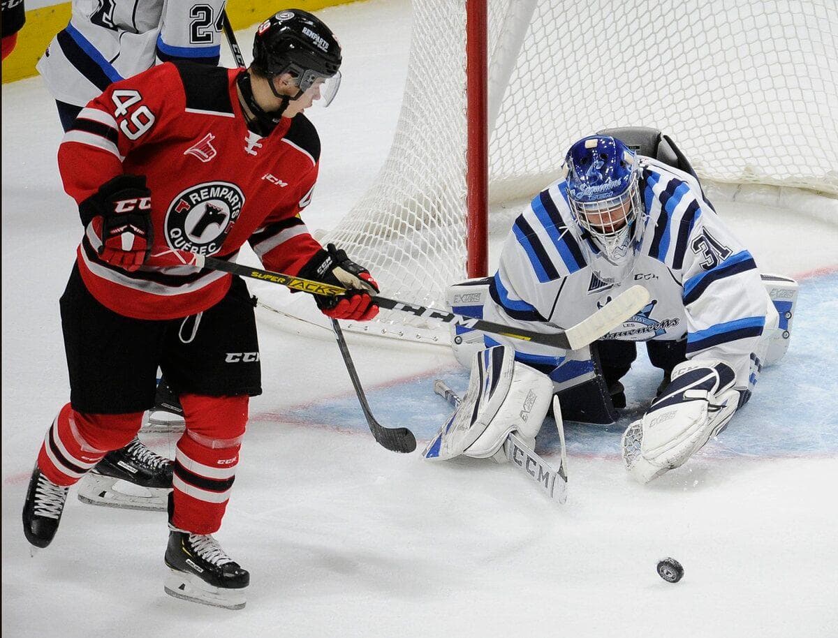 Les Remparts impuissants devant Alexis Shank - TVA Sports