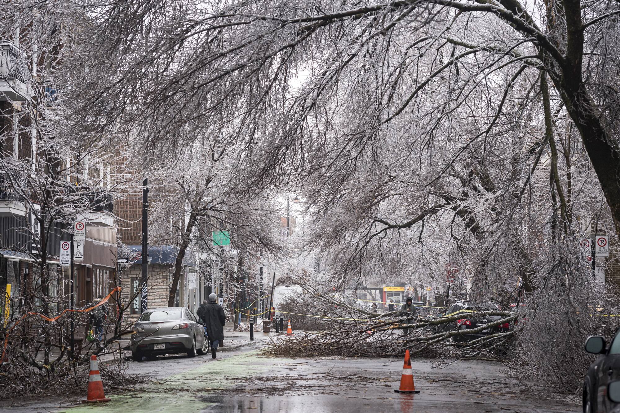 Verglas: à qui peut-on réclamer de l’argent si on perd le contenu de ...
