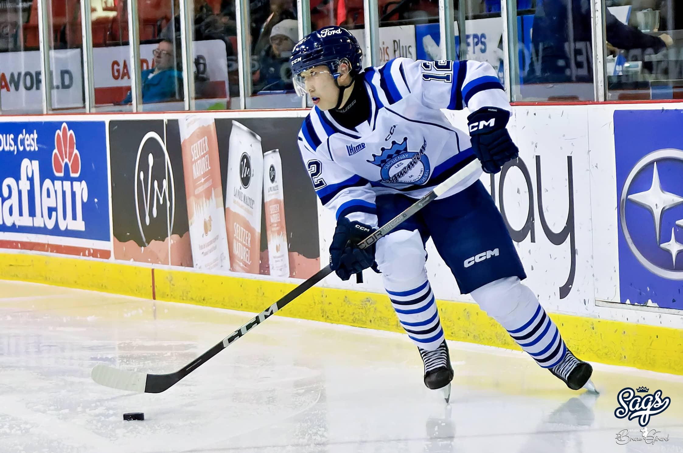 LHJMQ: Alex Huang partira pour Harvard - TVA Sports