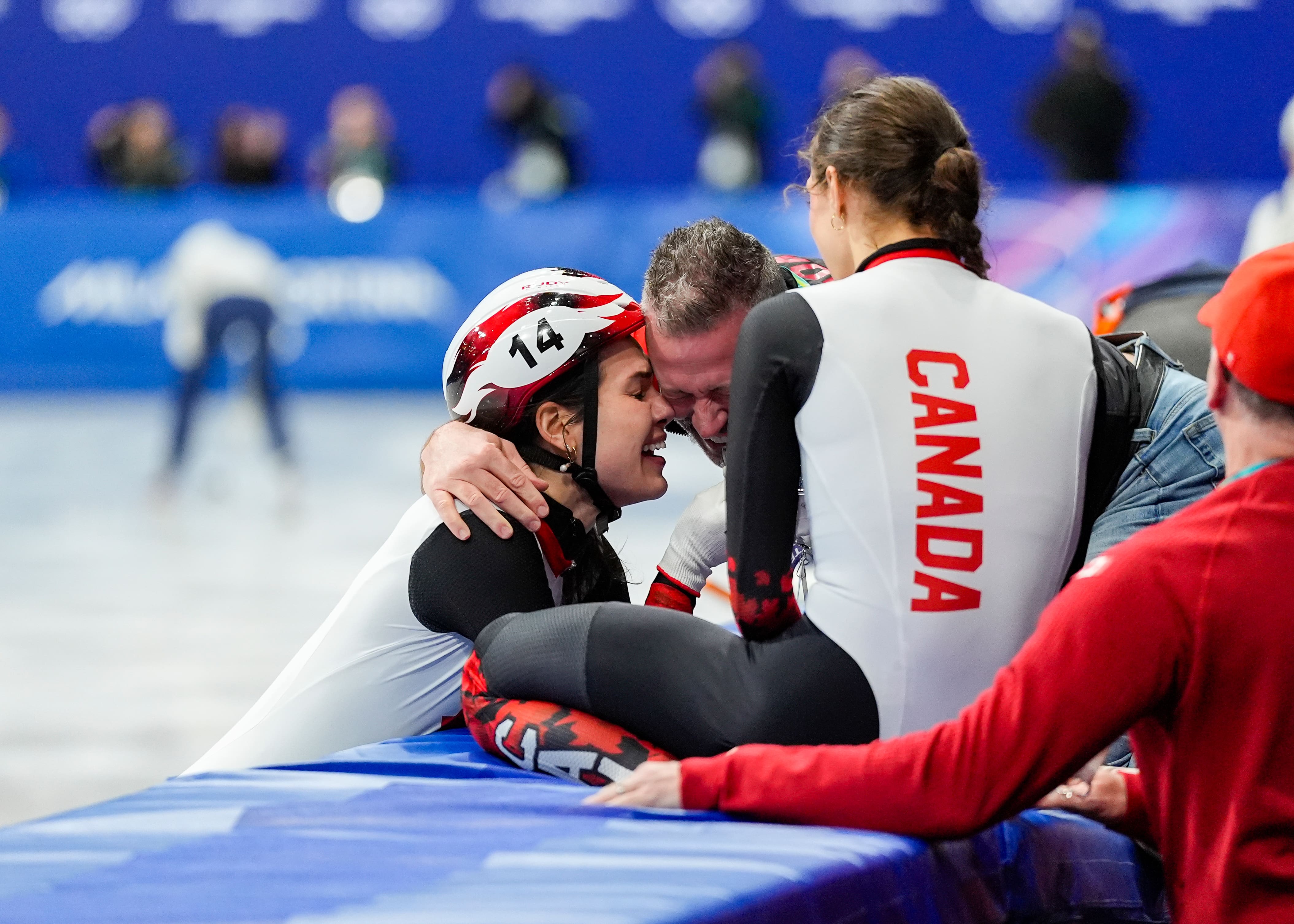 Médaille de bronze au 500 mètres: «Je n’aurais jamais réussi sans Marc ...