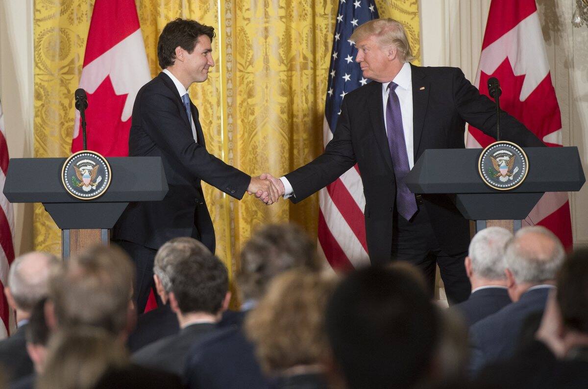 Justin Trudeau félicite Trump pour sa victoire «décisive» à la ...