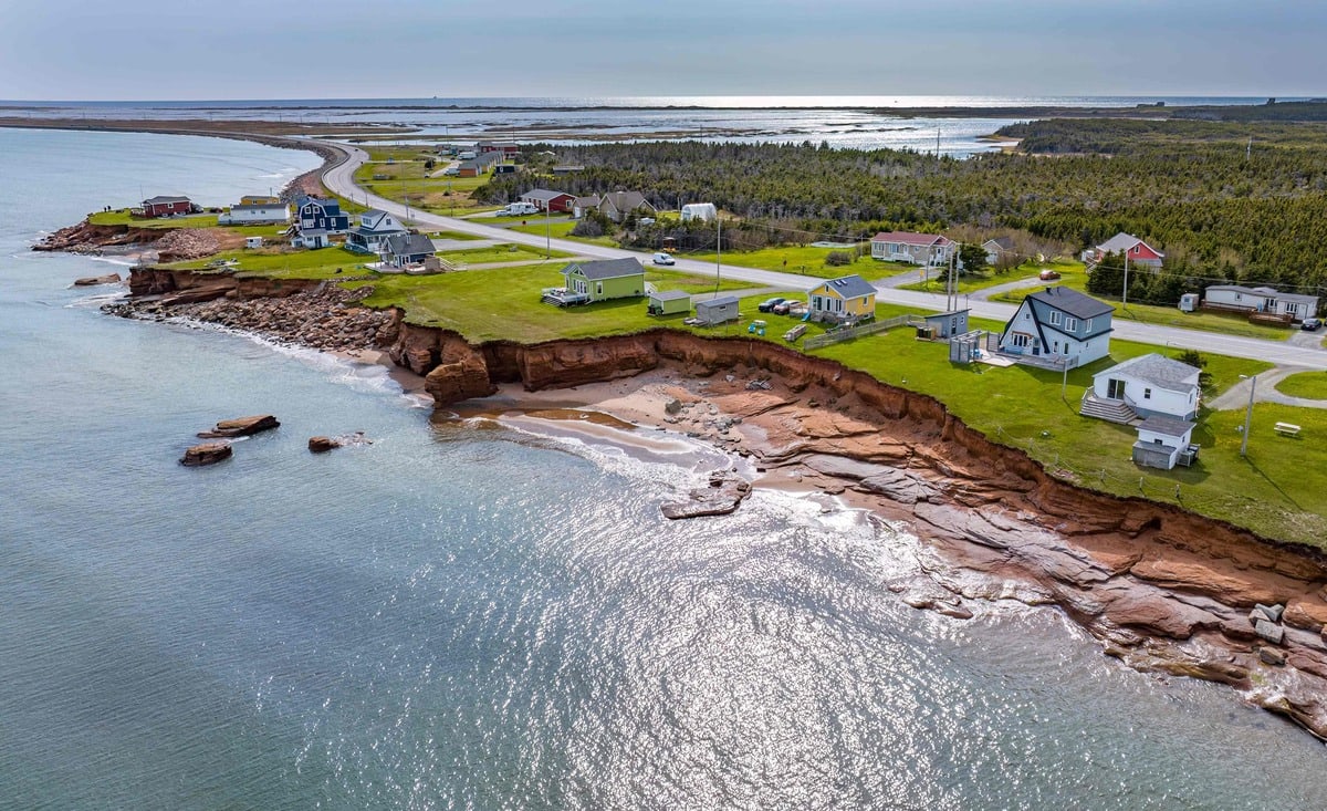 Les ravages du changement climatique bien visibles aux Îles-de-la ...