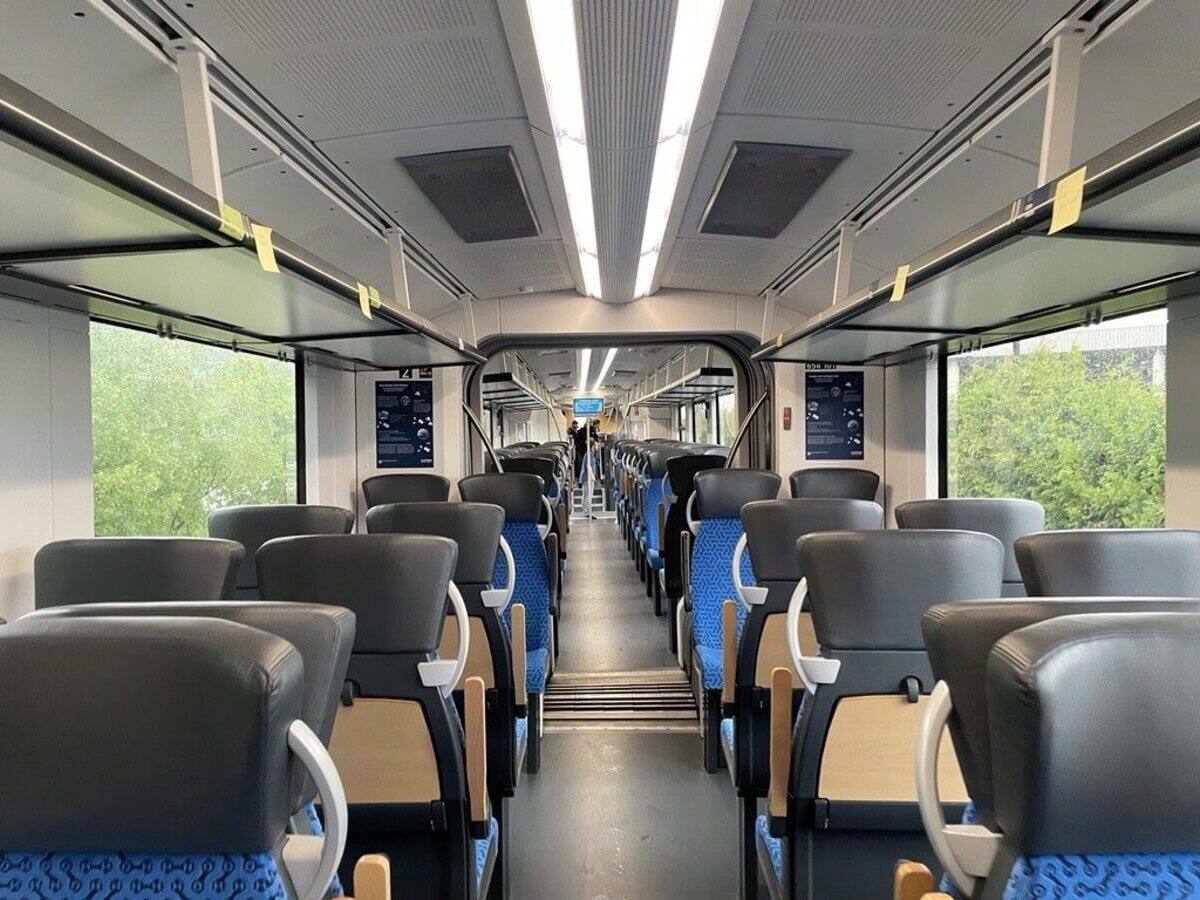 Le premier train passager à hydrogène en Amérique du Nord ...