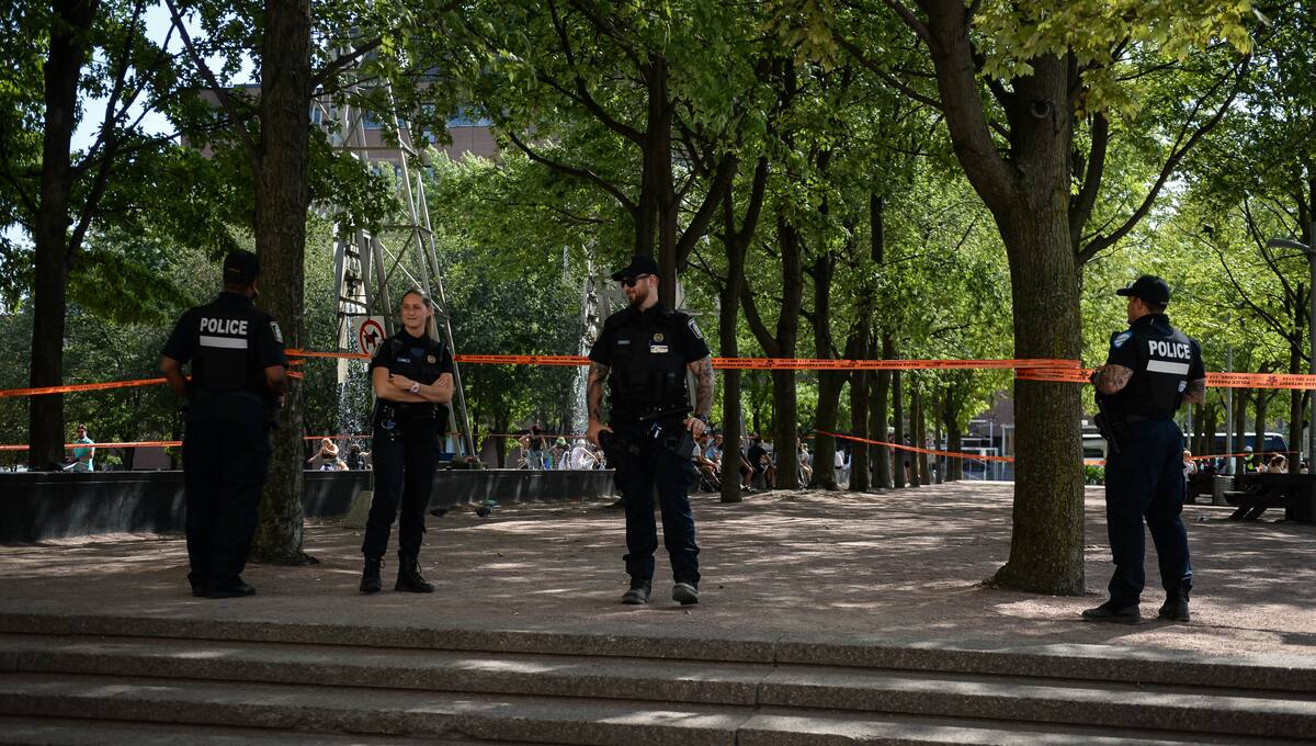 Agression armée au parc Émilie-Gamelin | JDM