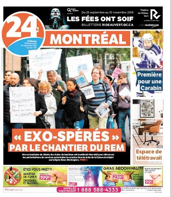 Le 24 Heures banni des quais | Le Journal de Montréal