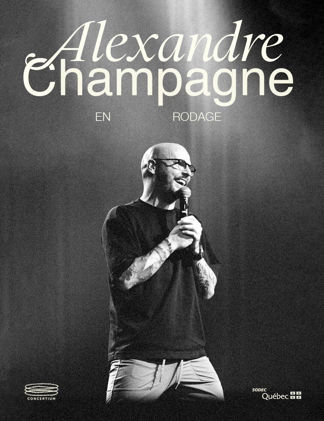 Alexandre Champagne remonte sur scène | JDM