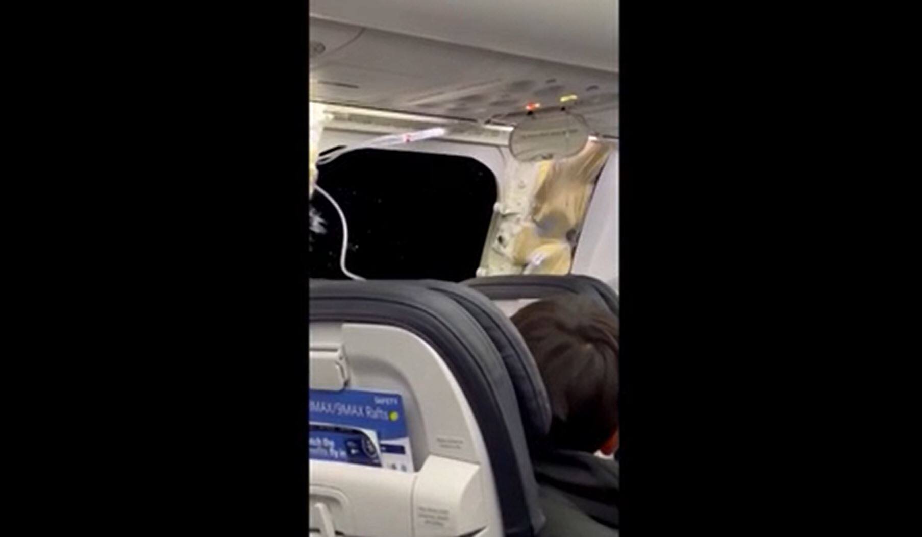 Atterrissage d’urgence: Le hublot d’un avion d’Alaska Airlines se brise ...