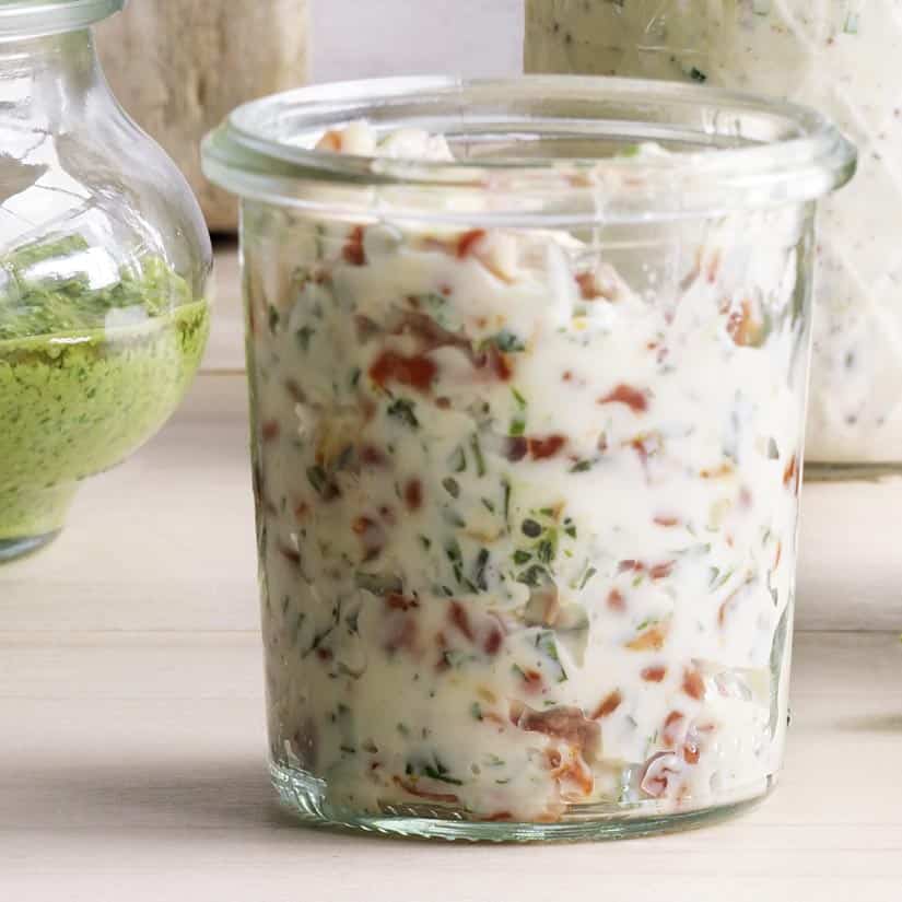 Mayonnaise au basilic et aux tomates séchées | Coup de pouce