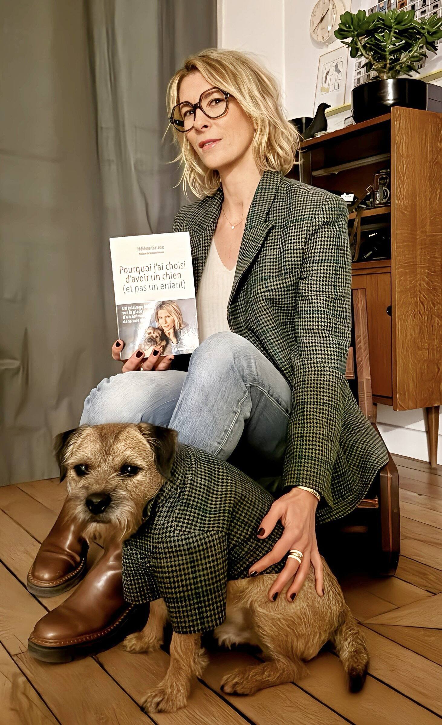 Colonel est le chien-enfant d’Hélène Gateau | JDM