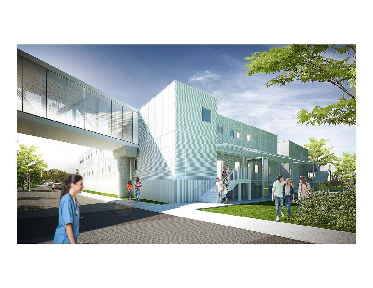 Nouveau bâtiment modulaire dès cet hiver à l'Hôpital de Verdun | 24 heures
