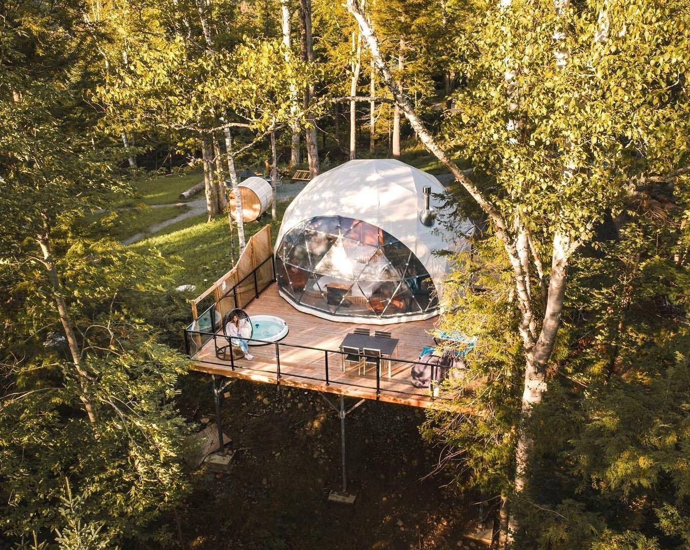 10 plus beaux mini-chalets avec spa à louer au Québec | Salut Bonjour