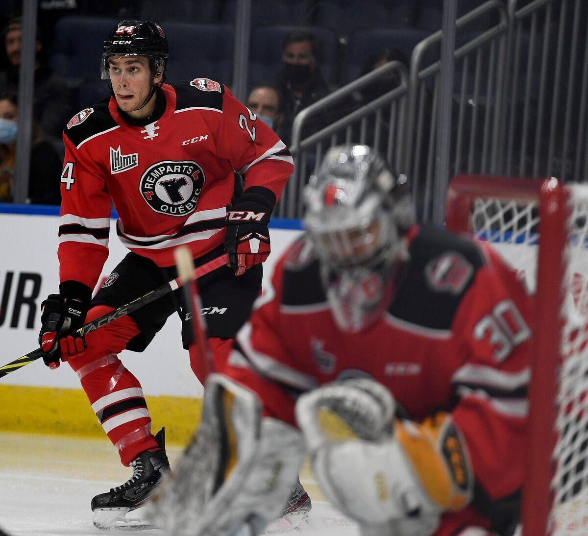 Remparts: un contrat pour Louis Crevier avec les Blackhawks | JDQ