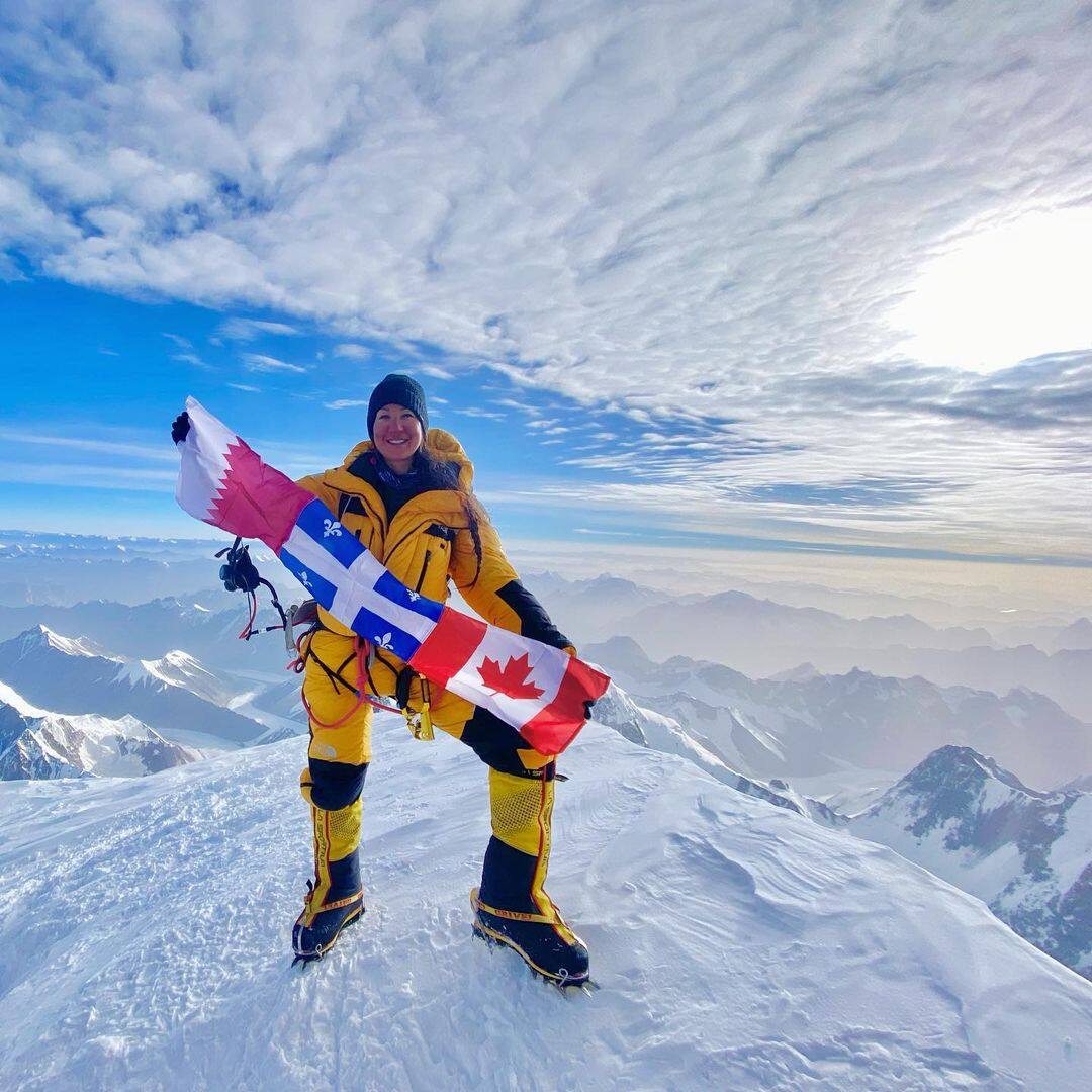 La première Québécoise au sommet du K2 raconte son exploit | JDQ