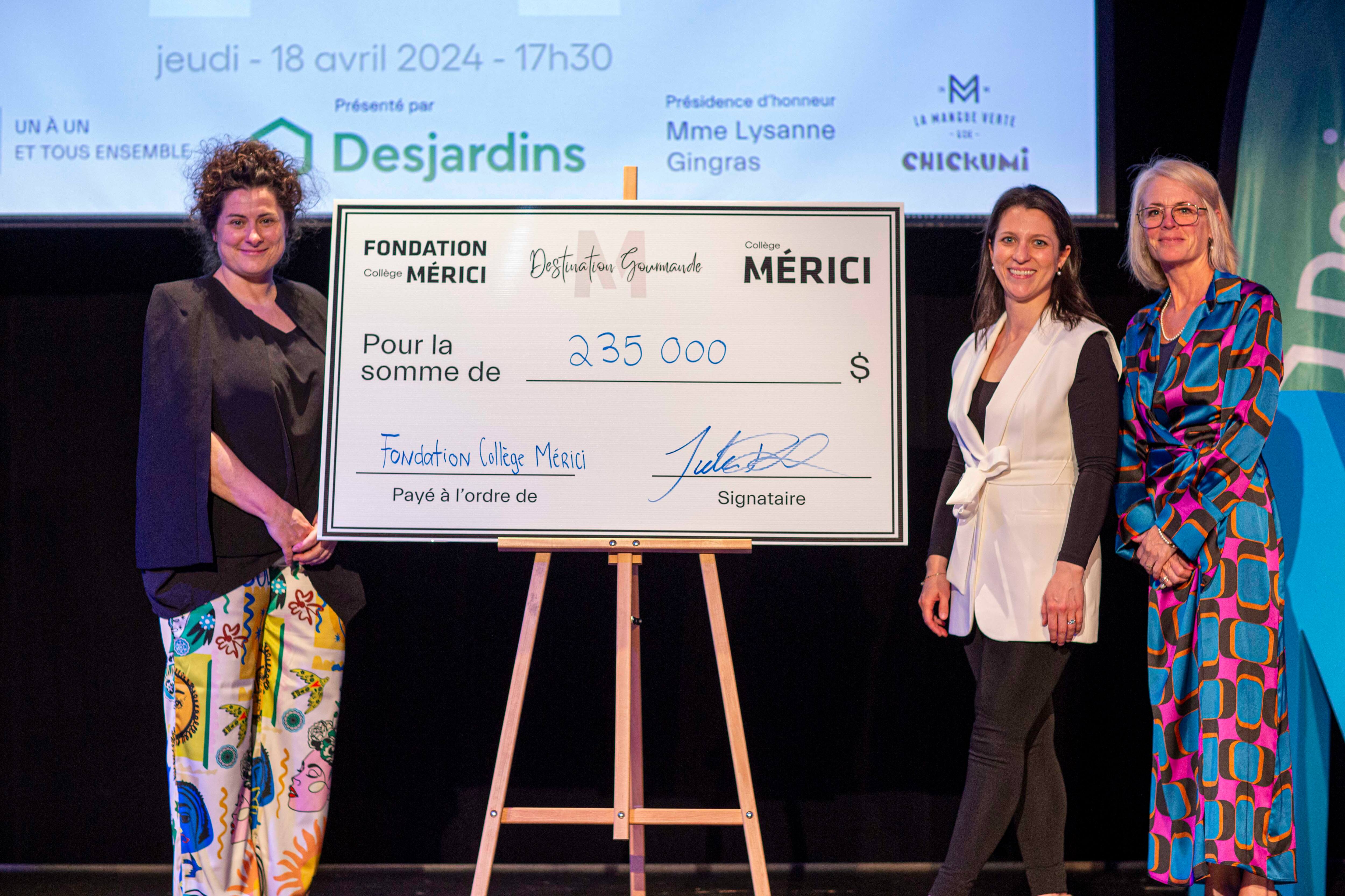 Soirée gourmande réussie pour la Fondation du Collège Mérici | JDQ