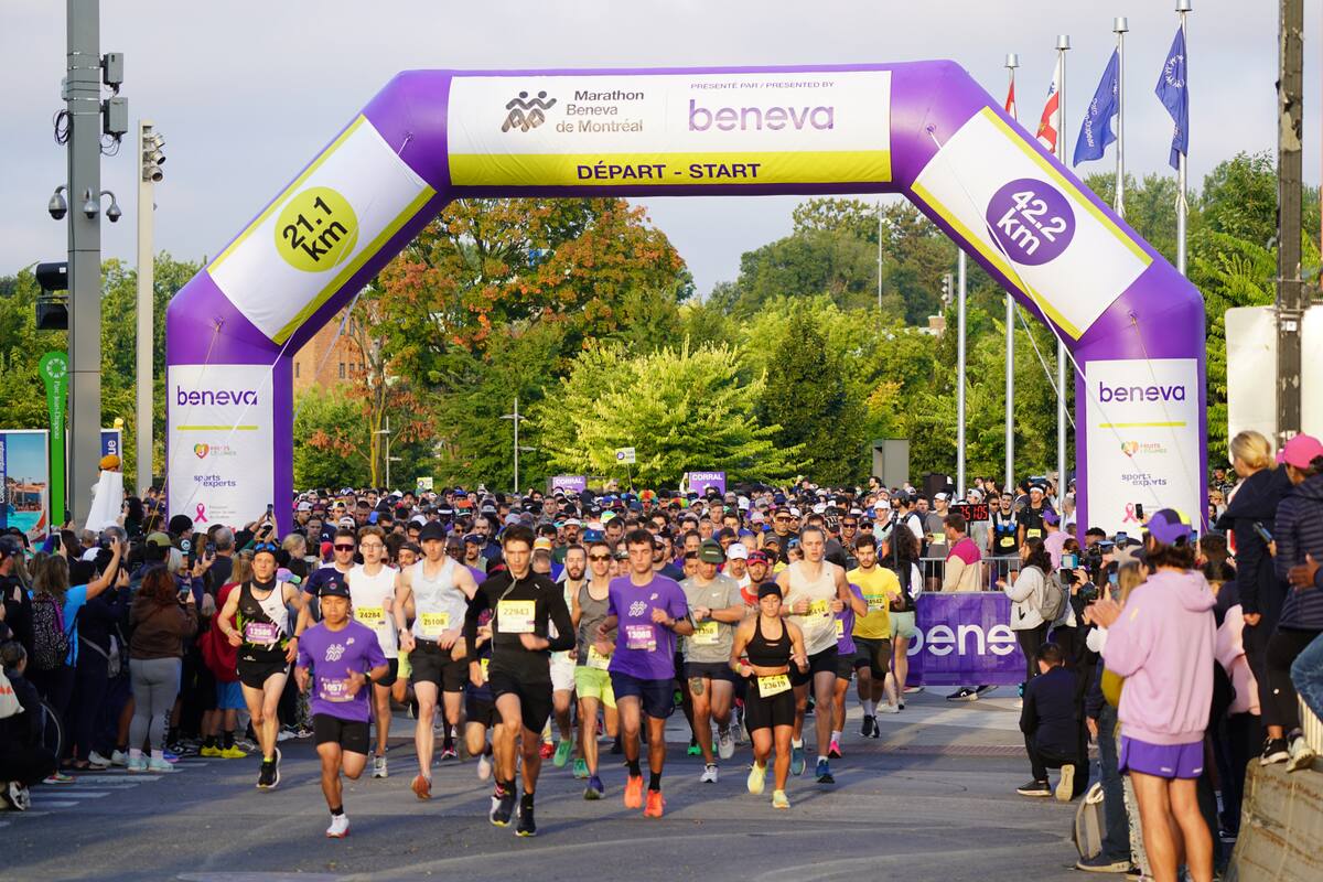 Le Marathon Beneva de Montréal en pleine ascension avec plus de 32 000 ...