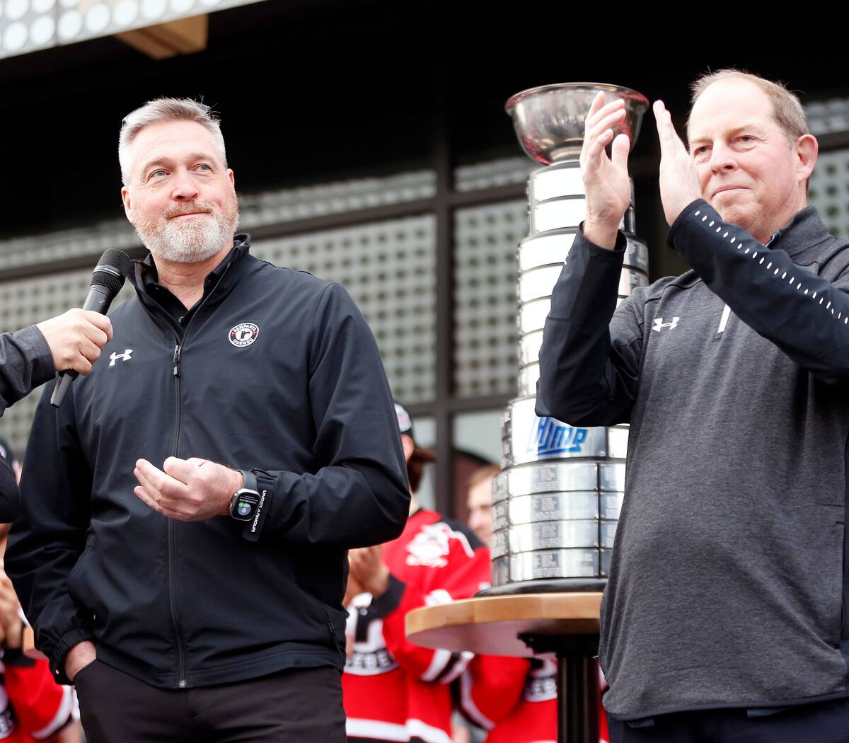 C'est la fin pour Patrick Roy et Jacques Tanguay avec les Remparts ...