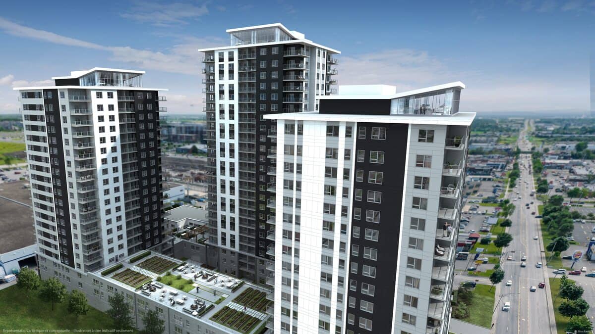 La plus haute tour résidentielle de la région est en construction à ...