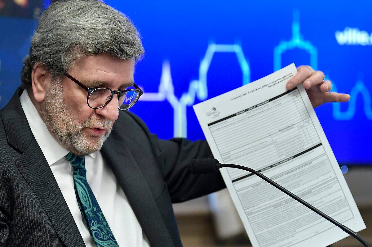 Les premiers chèques aux commerçants de Québec émis à partir du 4 mai ...