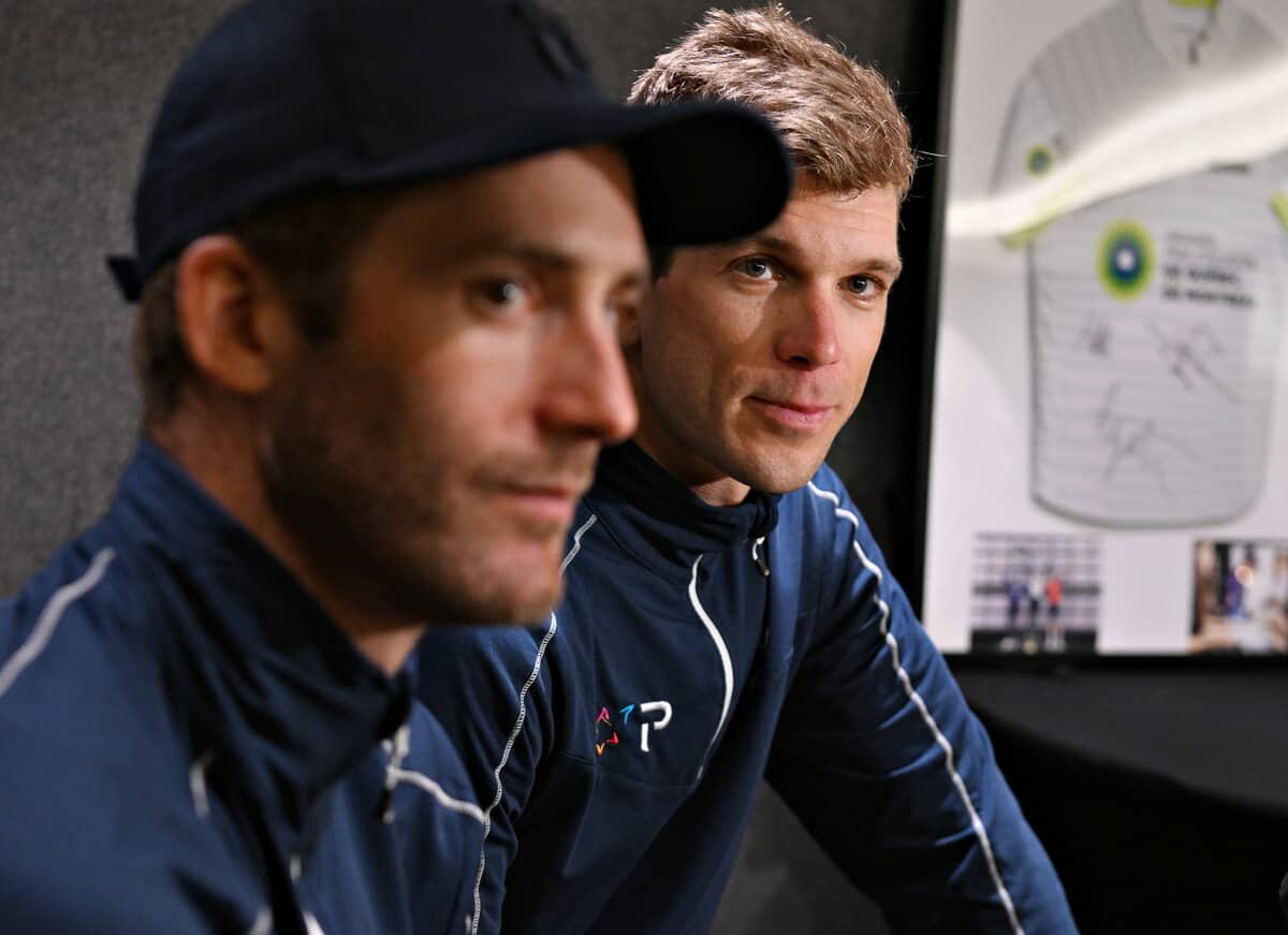 Les cyclistes Hugo Houle et Guillaume Boivin vont courir pour l’équipe ...