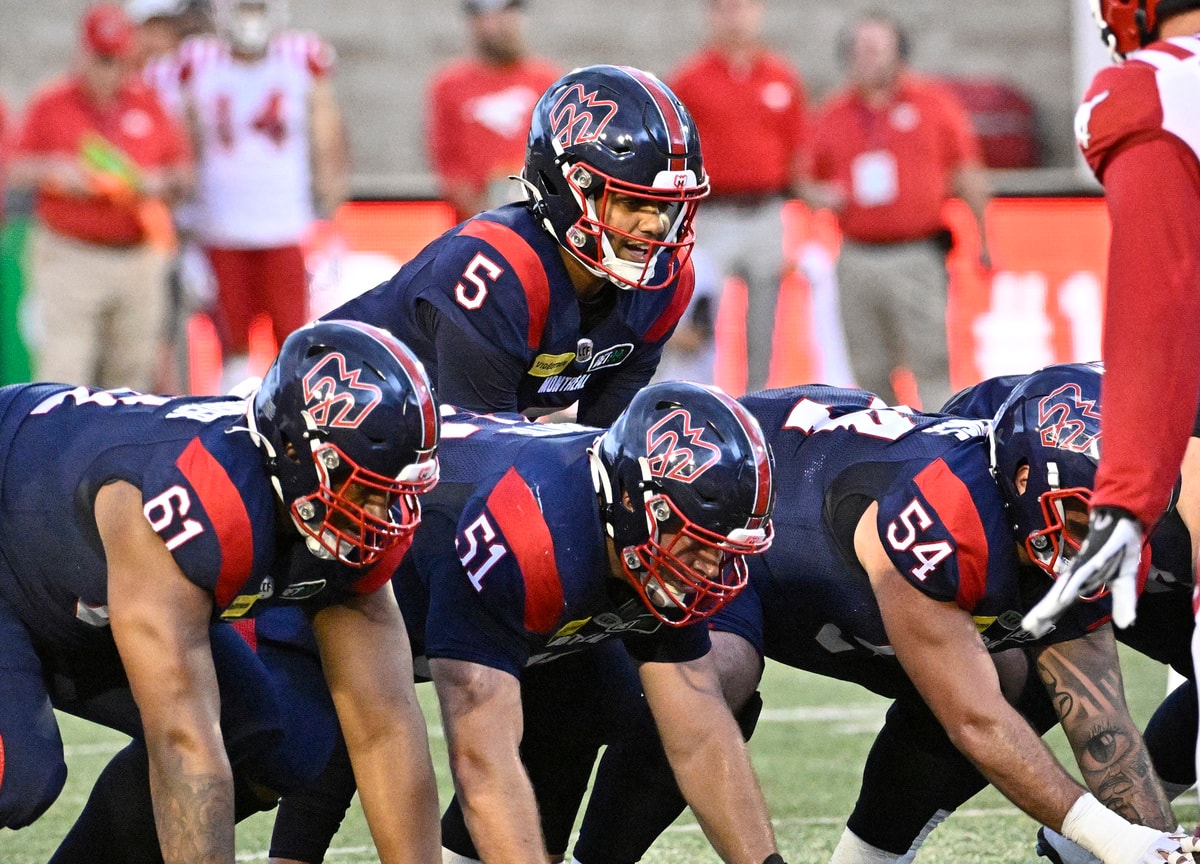 Un rôle obscur pour Caleb Evans chez les Alouettes de Montréal | JDM
