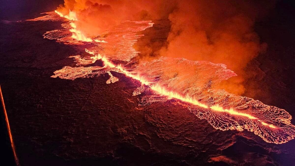 Islande: la rivière de magma de Grindavik a enregistré un débit record ...