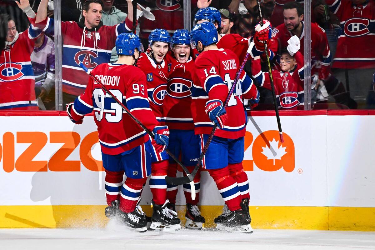 Huberdeau le voit bien: le Canadien bâtit «une grosse équipe» | JDQ
