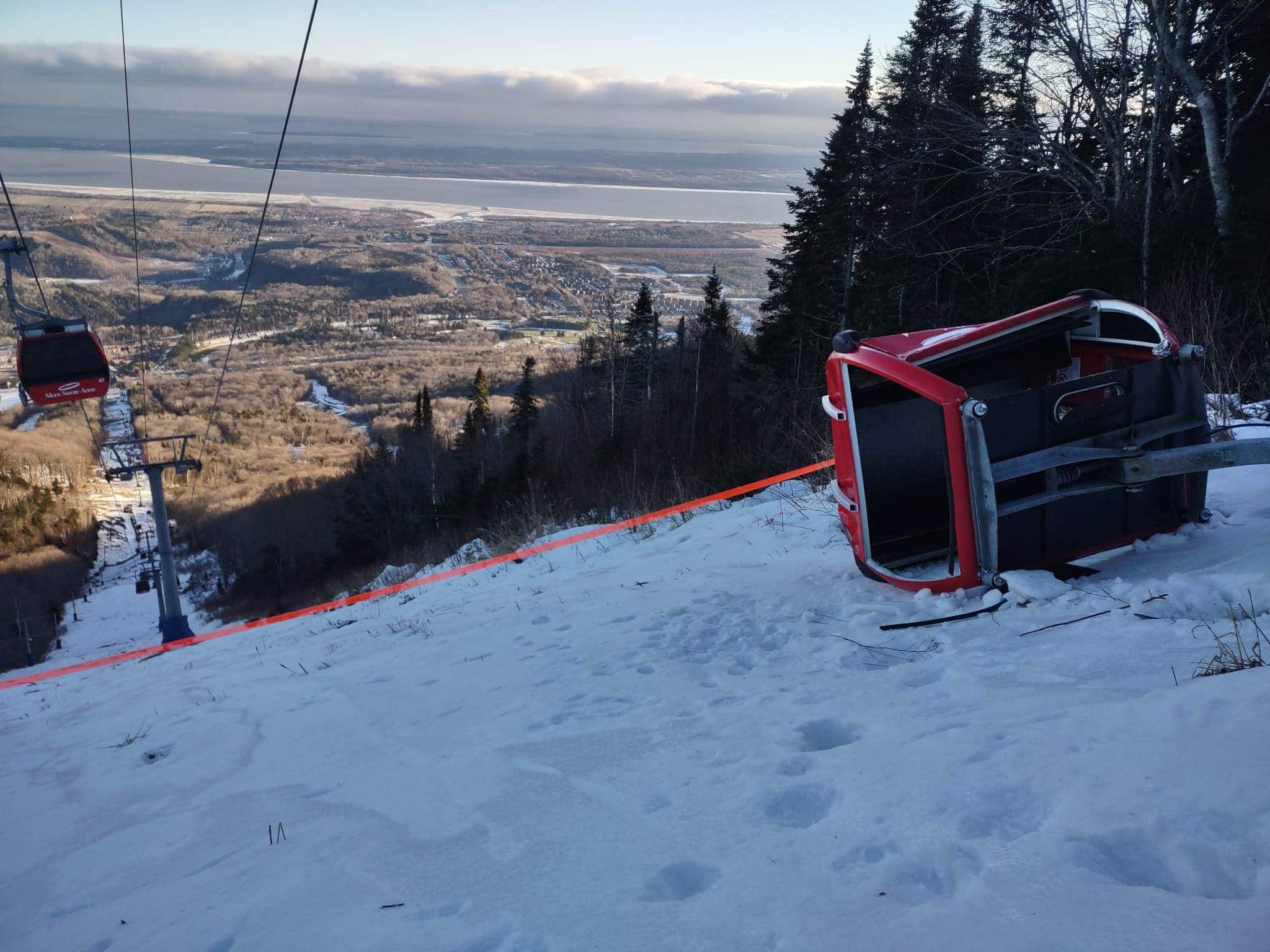 Chute D Une Télécabine Au Mont Sainte Anne C Est Rendu Un Problème De