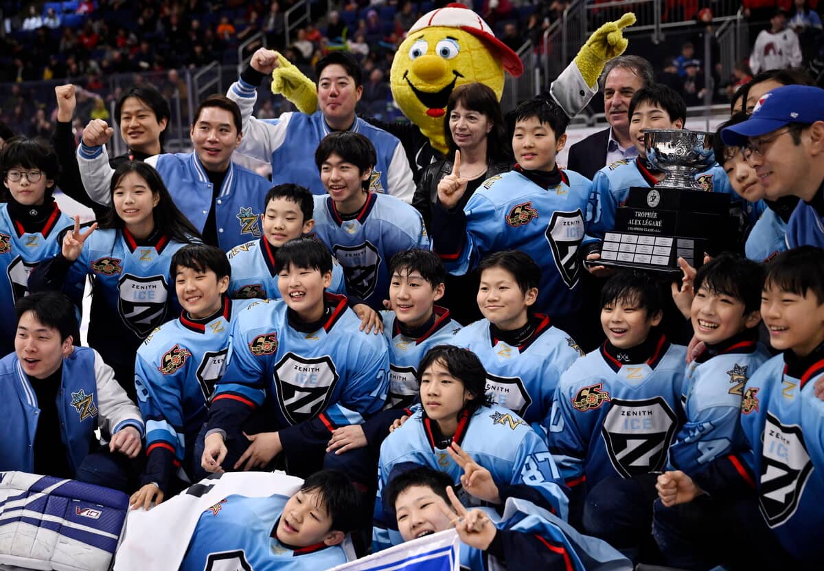 Une grande première au Tournoi pee-wee de Québec avec des champions ...