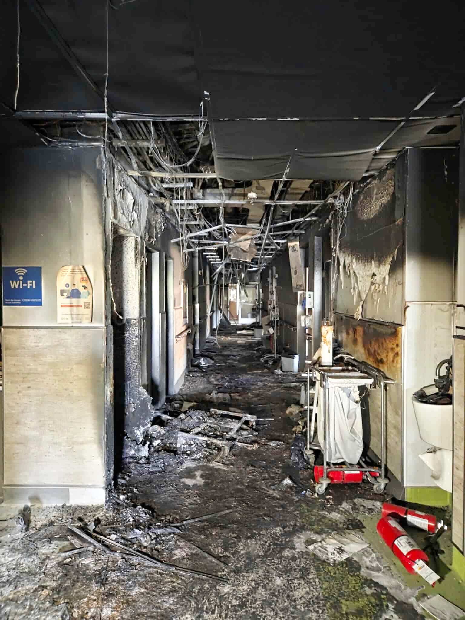 Après un incendie majeur, les chirurgies reprennent au centre ...