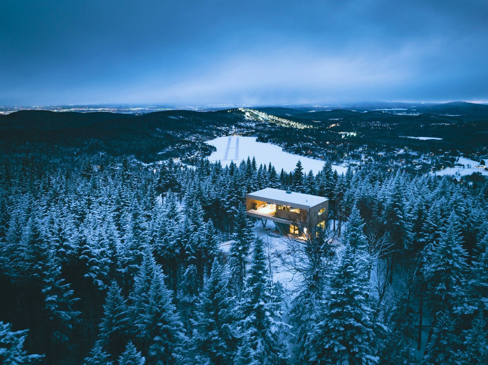 Voici les 5 plus beaux chalets d'hiver à louer au Québec en ce moment ...