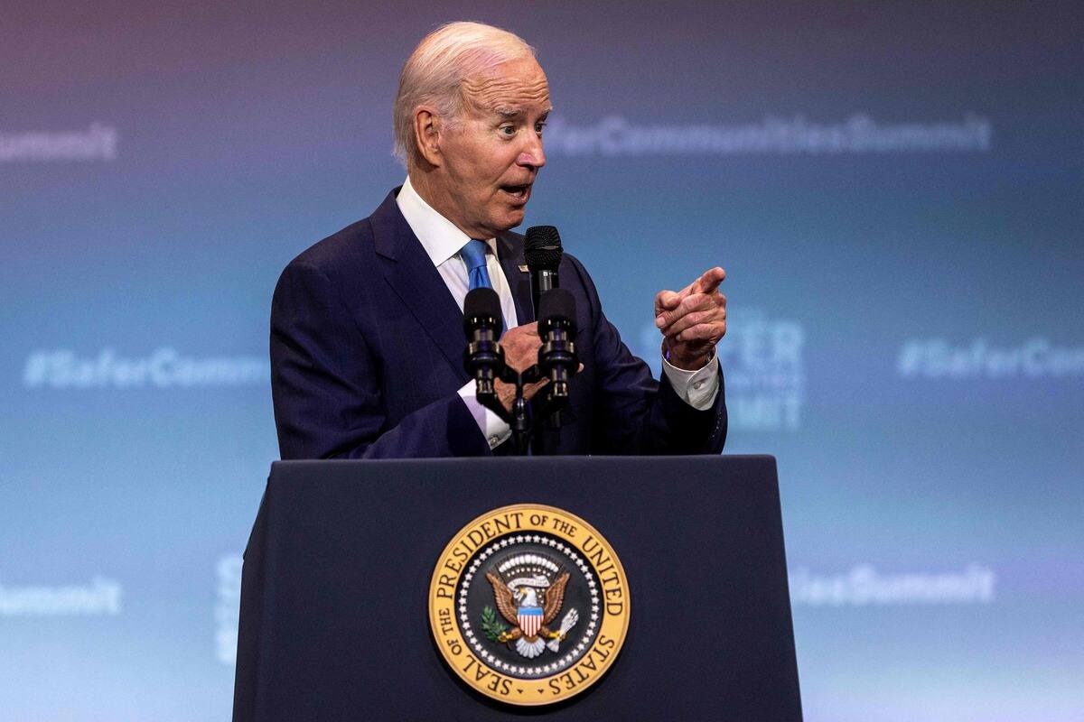 «God save the Queen»: l'étonnante expression de Biden à la fin d'un ...