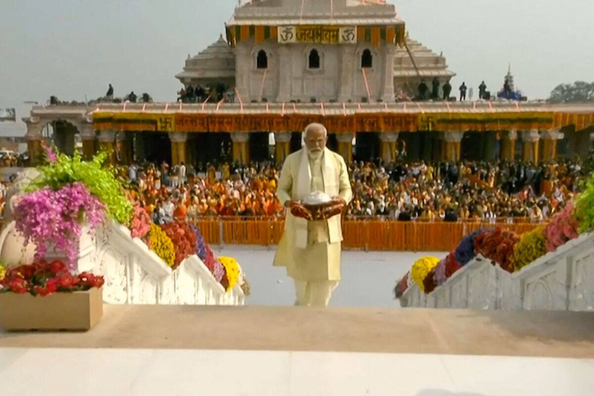 Inde: Modi inaugure un temple symbole de sa politique pro-hindouisme | JDM