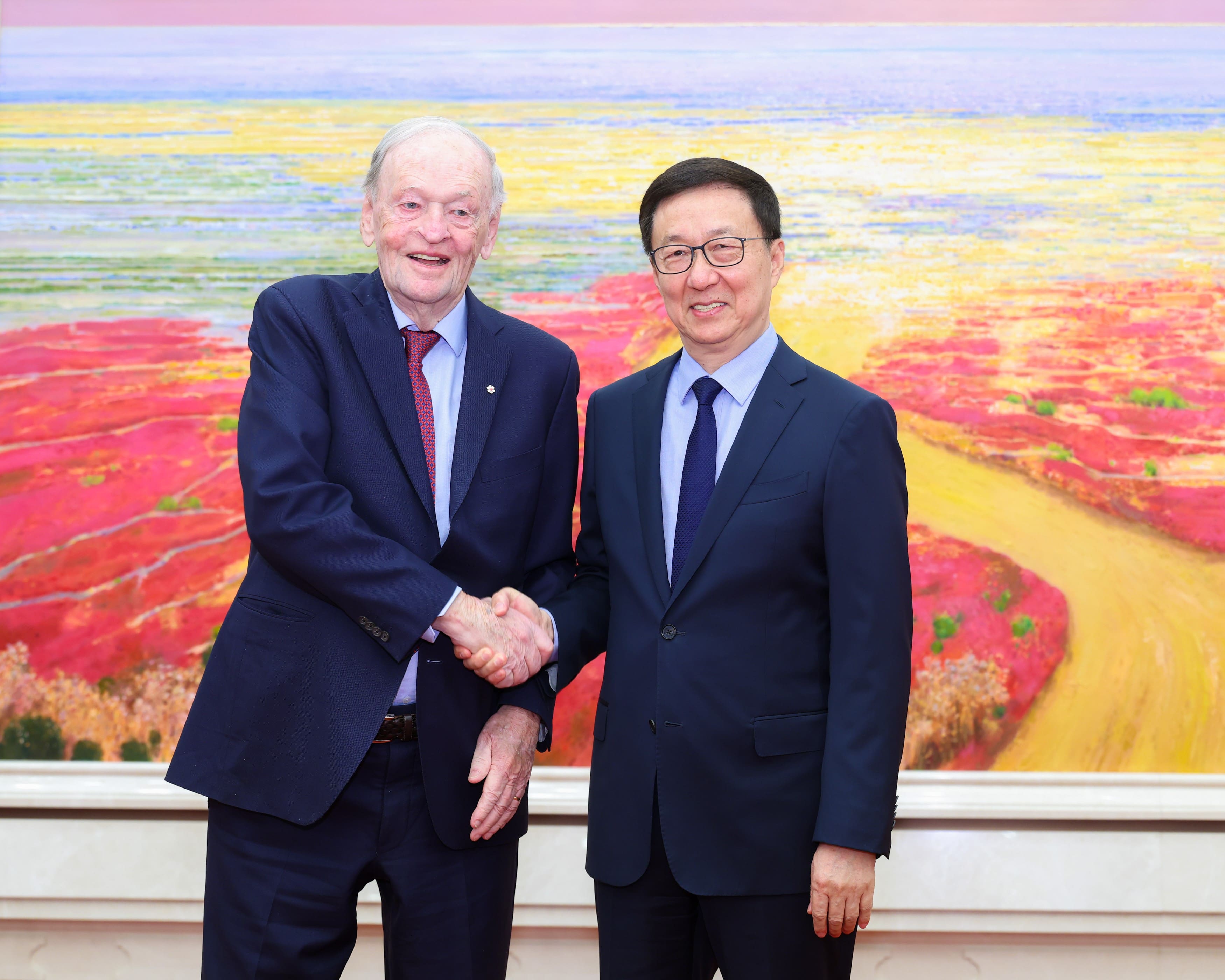 Jean Chrétien est allé préparer le terrain pour Mark Carney en Chine | JDQ