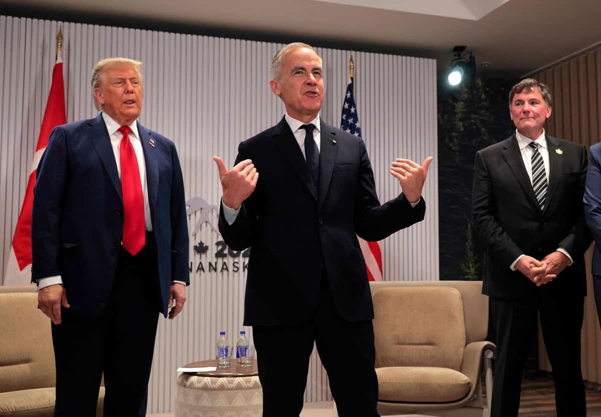 EN VIDÉO | Mark Carney imite Donald Trump lors d’une allocution en ...