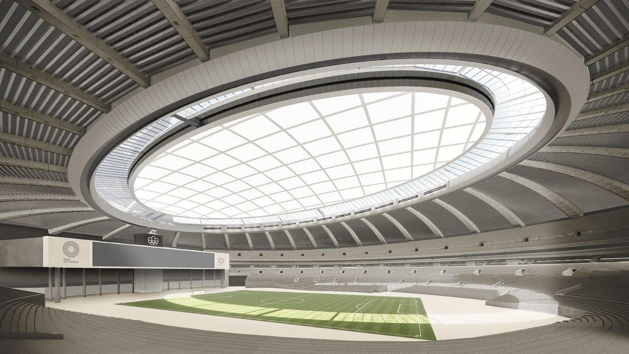 Voici à quoi pourrait ressembler le nouveau toit du Stade olympique de ...