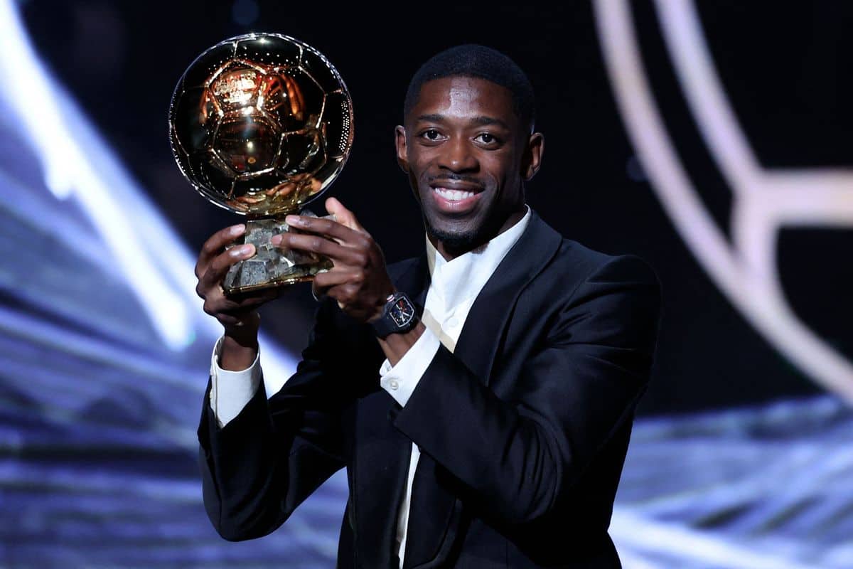 Soccer: Ousmane Dembélé remporte le Ballon d'Or | JDQ