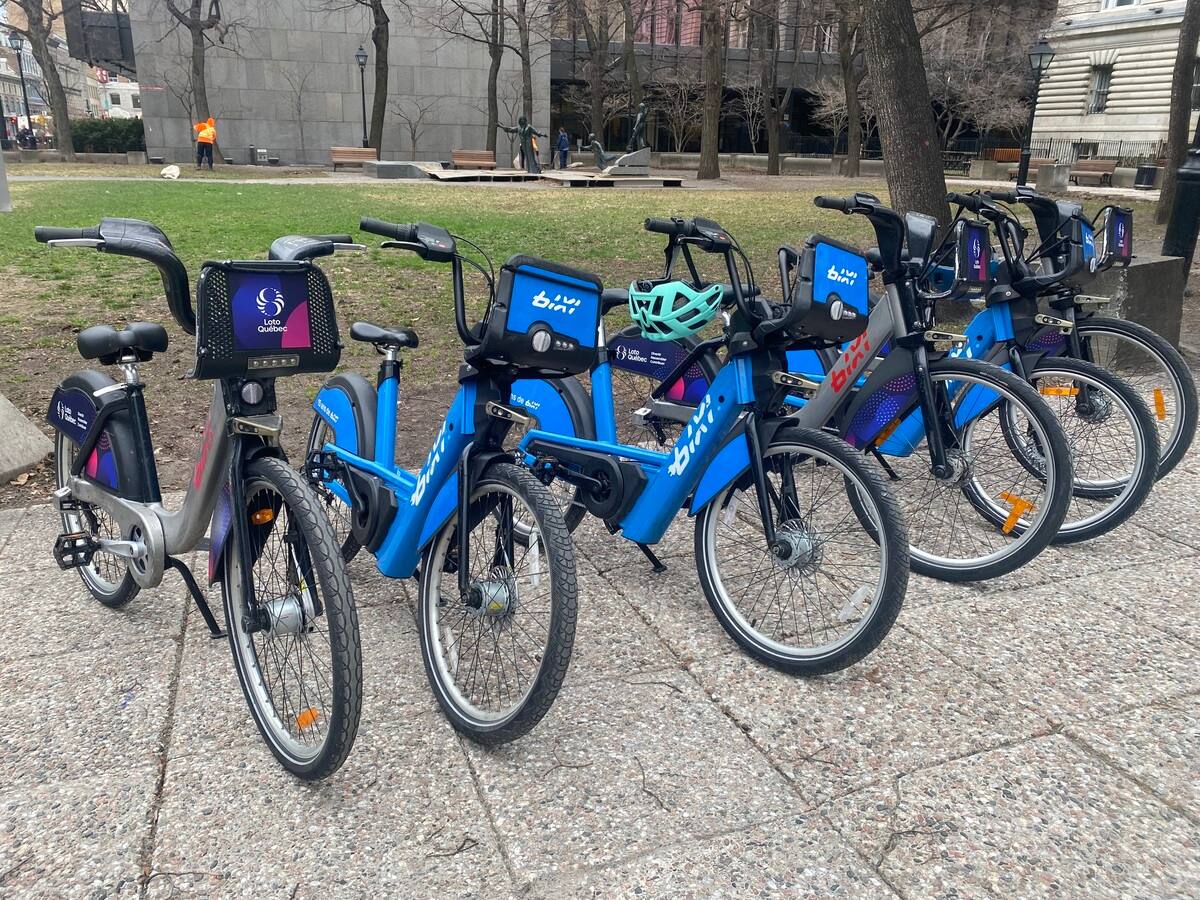 Des BIXI maintenant offerts toute l'année à Montréal | TVA Nouvelles